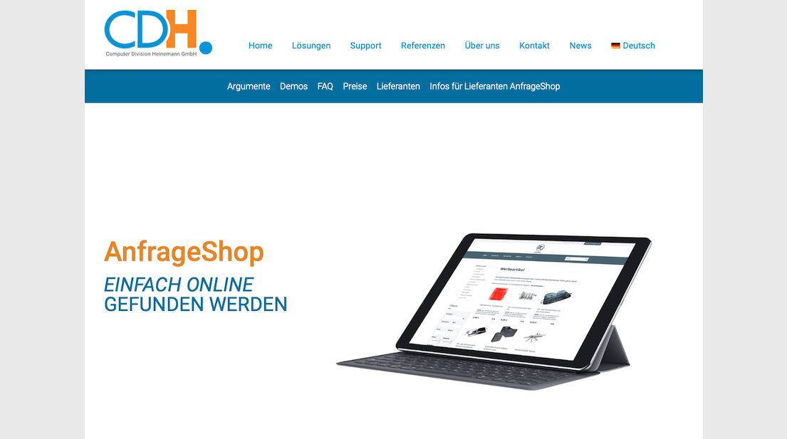 Drei "Neue" im CDH Web Shop - PSI Network