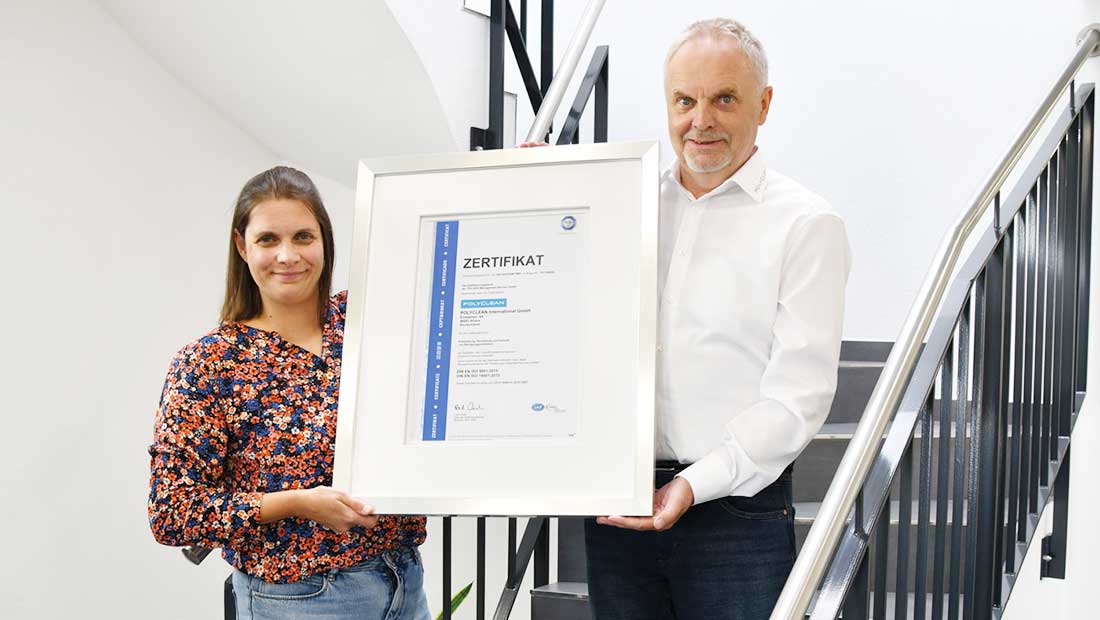 POLYCLEAN freut sich über zwei ISO Zertifizierungen - PSI Network